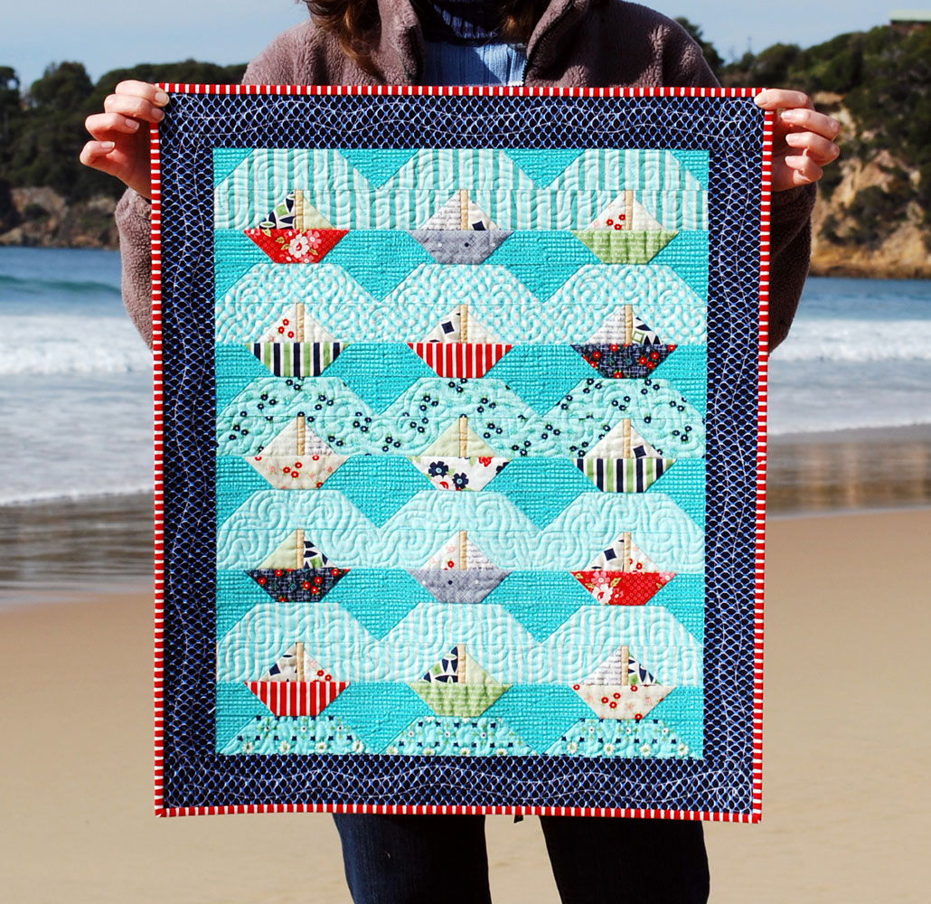Willoughby Bay - A Sail Boat Quilt Pattern