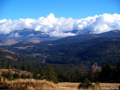 Ferry County, Washington State, U.S.A.: The Kettle River Range, Ferry ...
