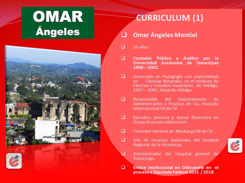 Elecciones Hidalgo 2016. Un nuevo comienzo: Perfil de Omar Ángeles ...