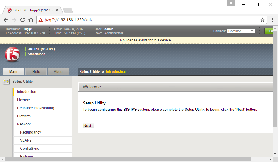 [BIG-IP LTM]VE Trial 管理IPの設定とGUIアクセス - NEメモ