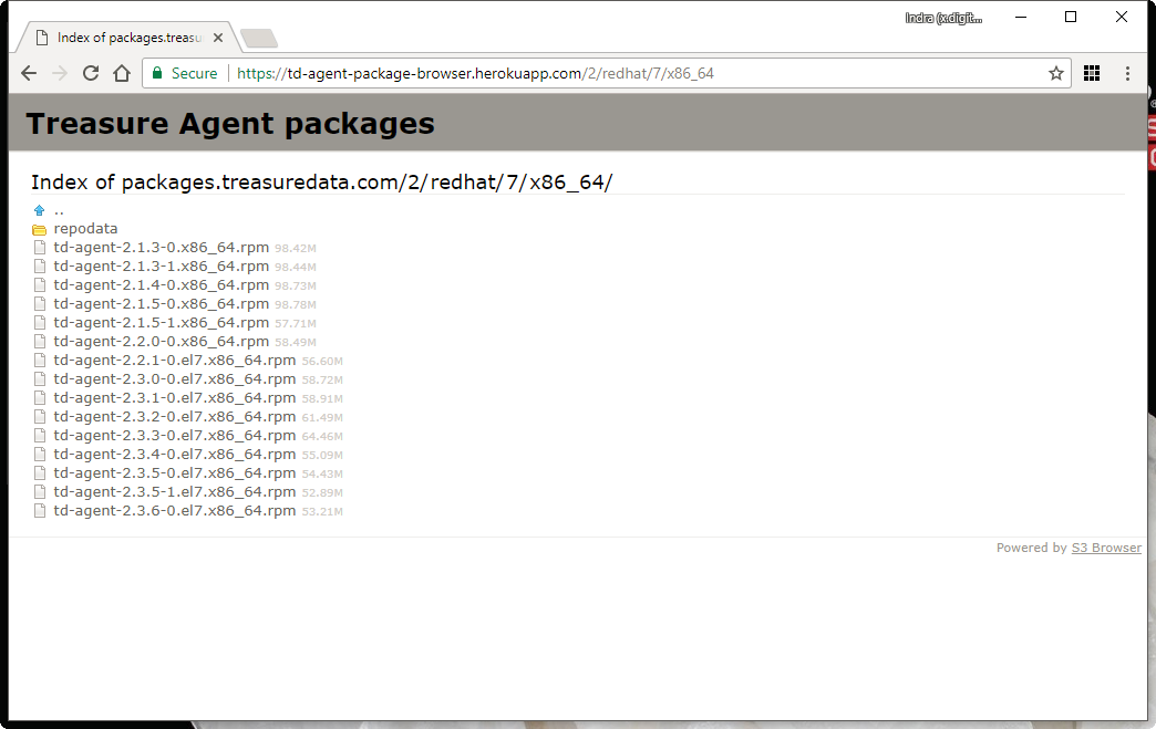 Instalasi fluentd/td-agent
