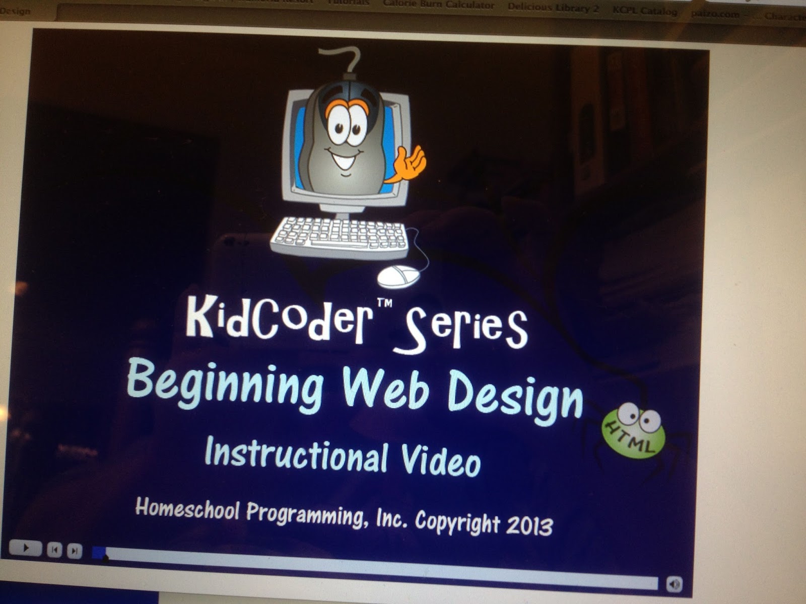 Filled with Crazy: Product Review: Homeschool Programming Inc.'s KidCoder Beginning Web Design