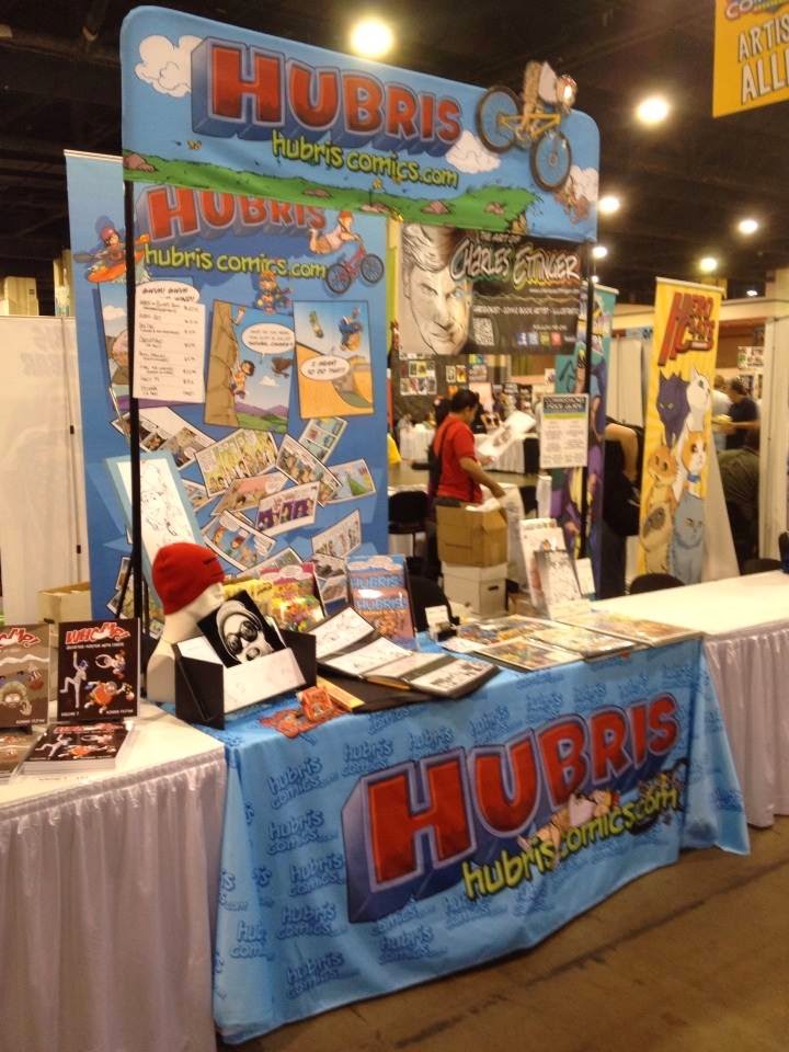 Kleefeld on Comics: On Business: Booth Setup