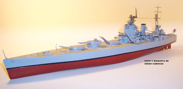Maquetasdiego: 🛳👉 HMS RODNEY | ACORAZADO CLASE NELSON | ROYAL NAVY ...