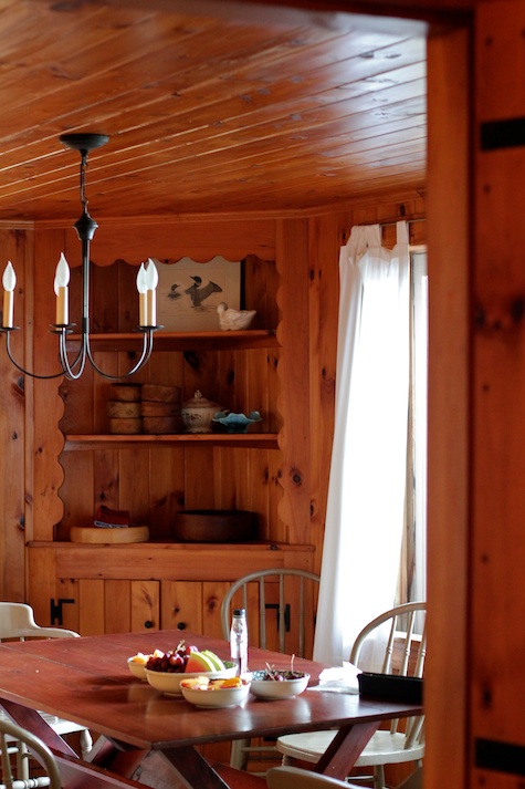 Knotty Pine Dining Room Set