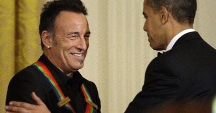 Bruce Springsteen recibe la Medalla de la Libertad