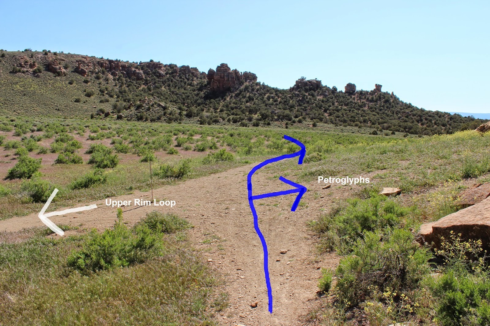 gjhikes.com: Palisade Rim Lower Loop