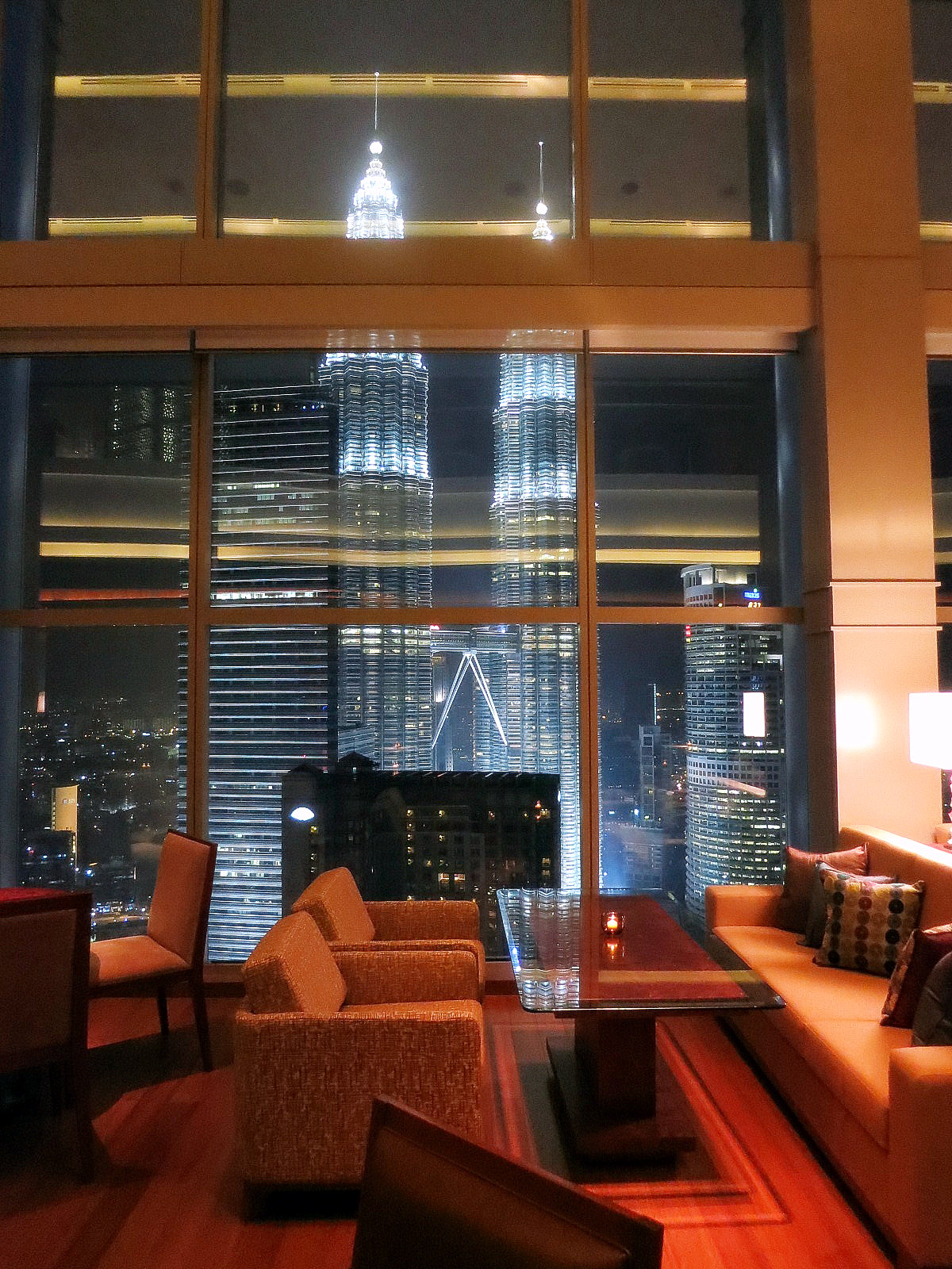 Next up, Thirty8, the 360-degree restaurant and lounge at KL's Grand Hyatt.