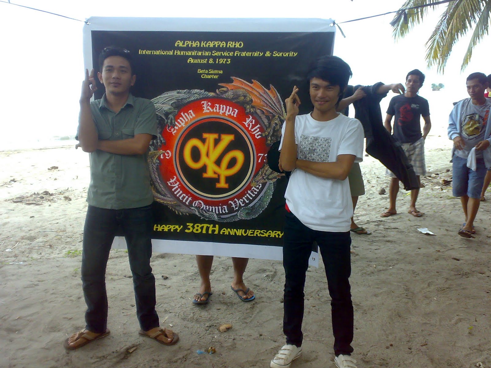 alpha kappa rho: 38 anniversary & Picture of all member