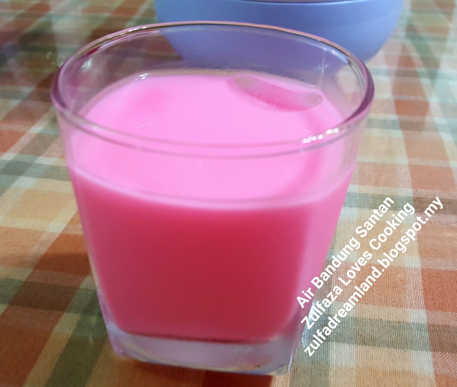 ZULFAZA LOVES COOKING: Sirap Bandung Santan