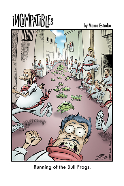 INCOMPATIBLES Cartoons ~ the web cartoon by Mario Estioko