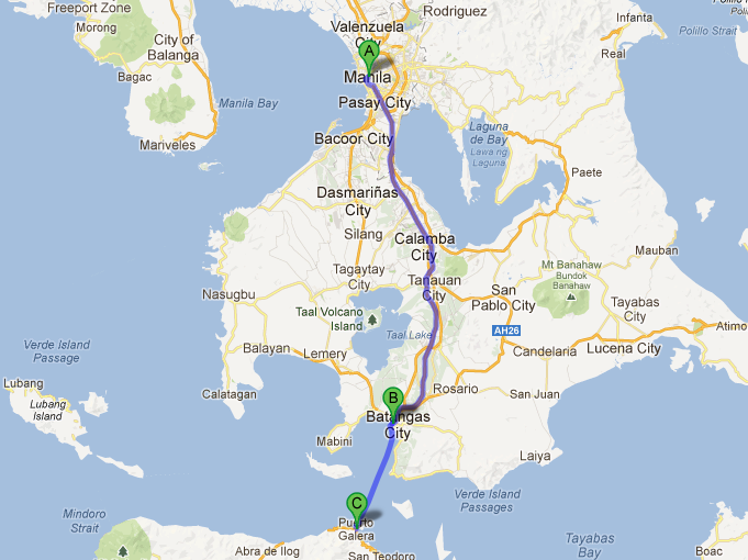 Ticket for Two: Puerto Galera: Trip Planning