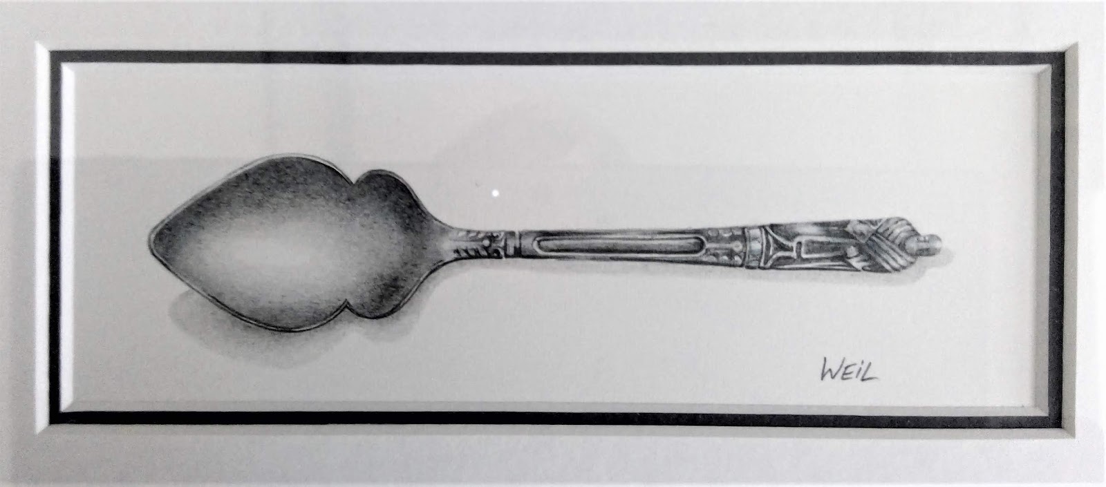 Spoon Pencil Drawing