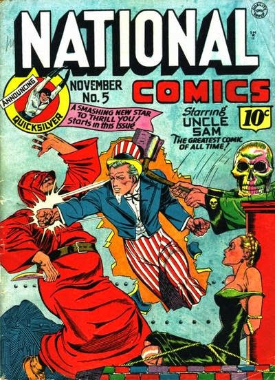 Dave's Comic Heroes Blog: Quality's Uncle Sam