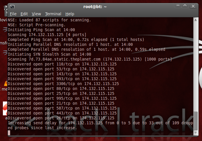 tips,tricks and hacks: Scanning for open ports of an ip address in ...