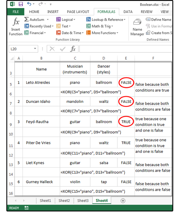 WikiExcel: Excel Boolean logic: How to sift spreadsheet data using AND ...