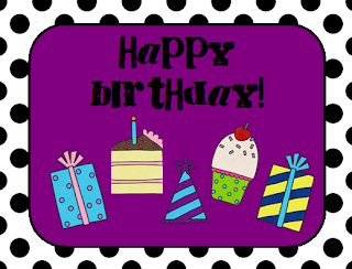 Fun For First: Hanging Table Signs, Birthday Boxes