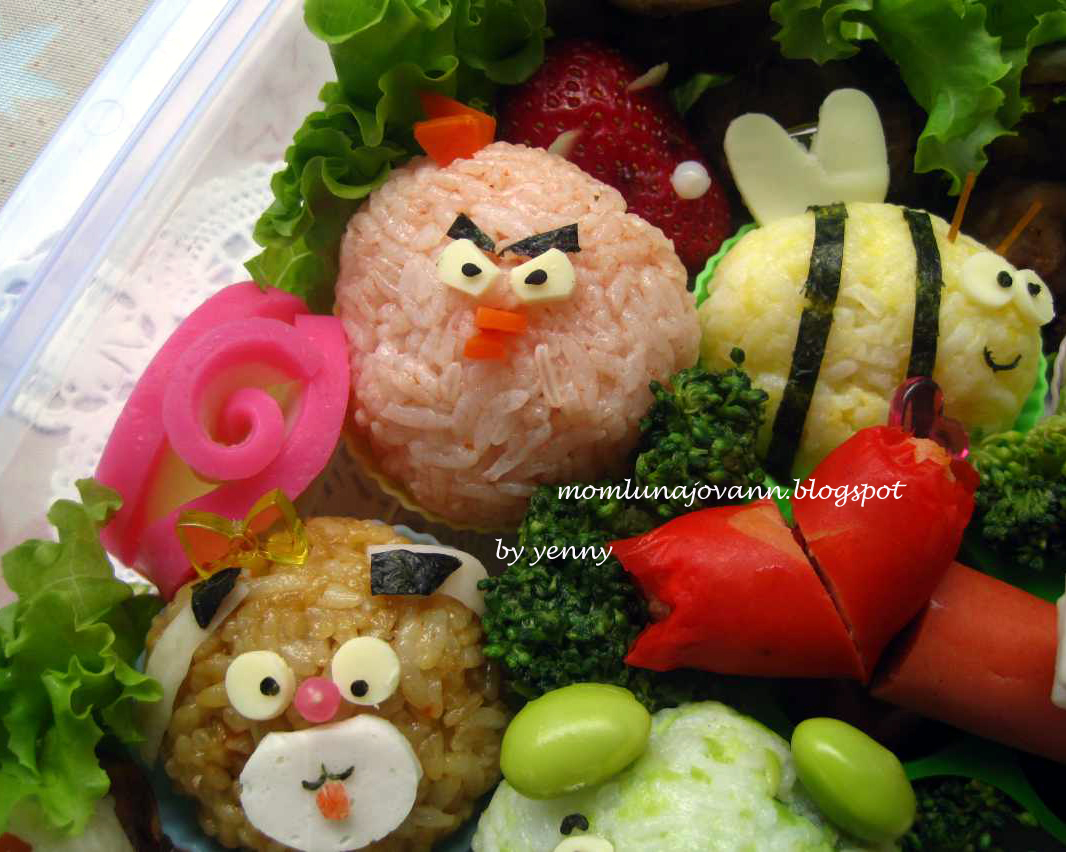 Mommy of twins: Bento 183 Animals' meeting