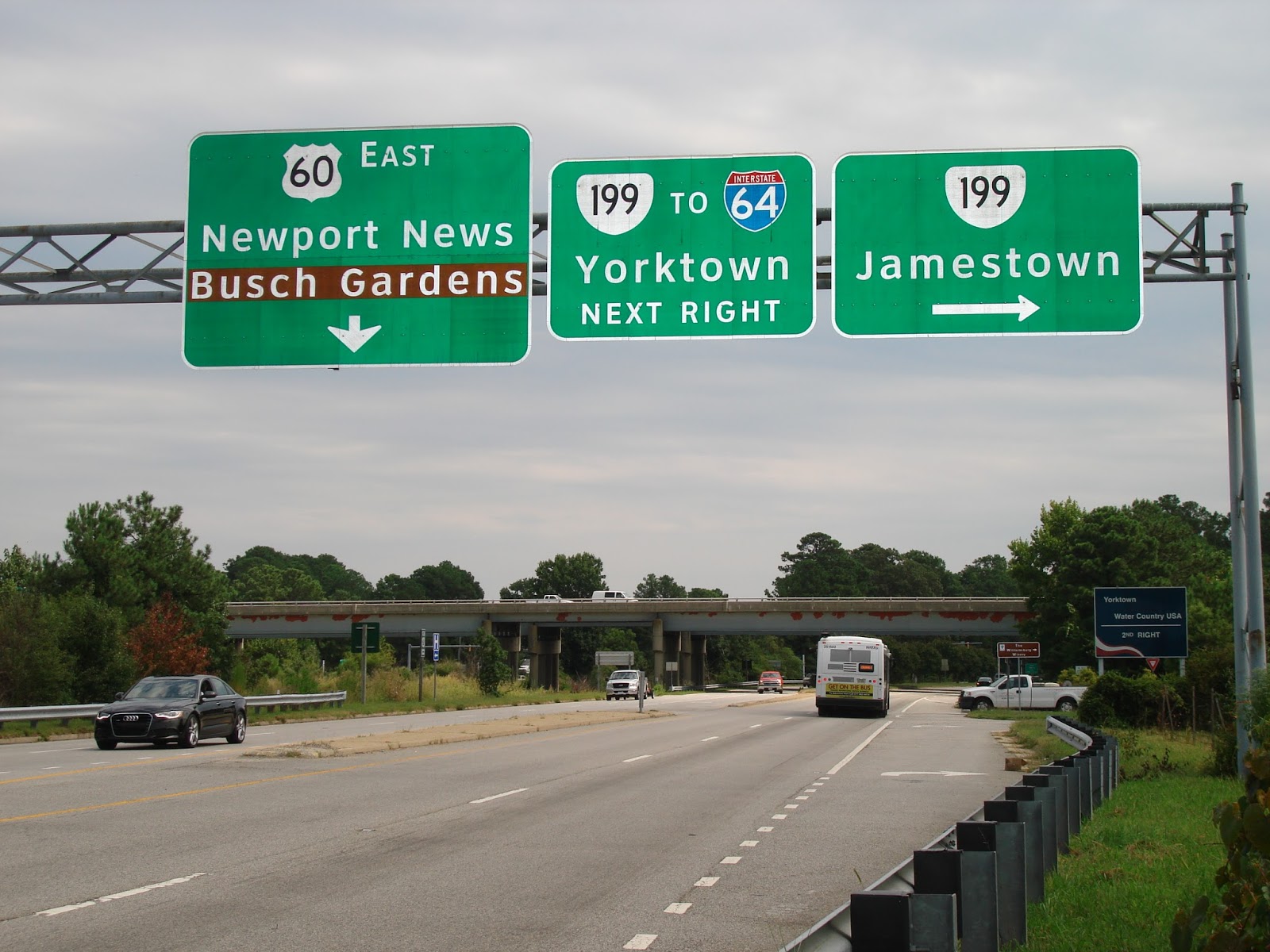 Luke's Signs: Route 60, Route 199, & Route 143 - Williamsburg, VA