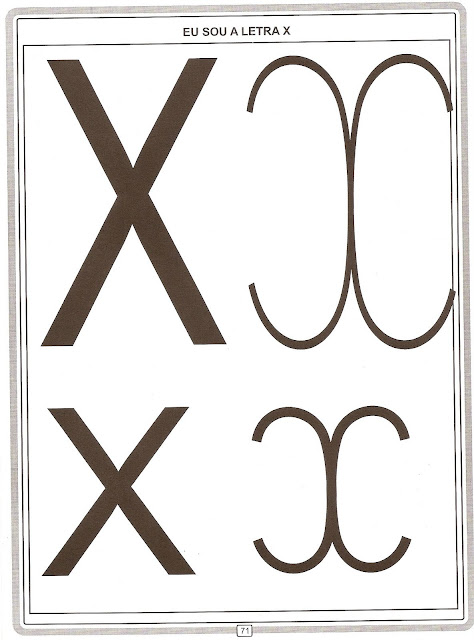 Imagen del abecedario en las cuatros letras - Imagui