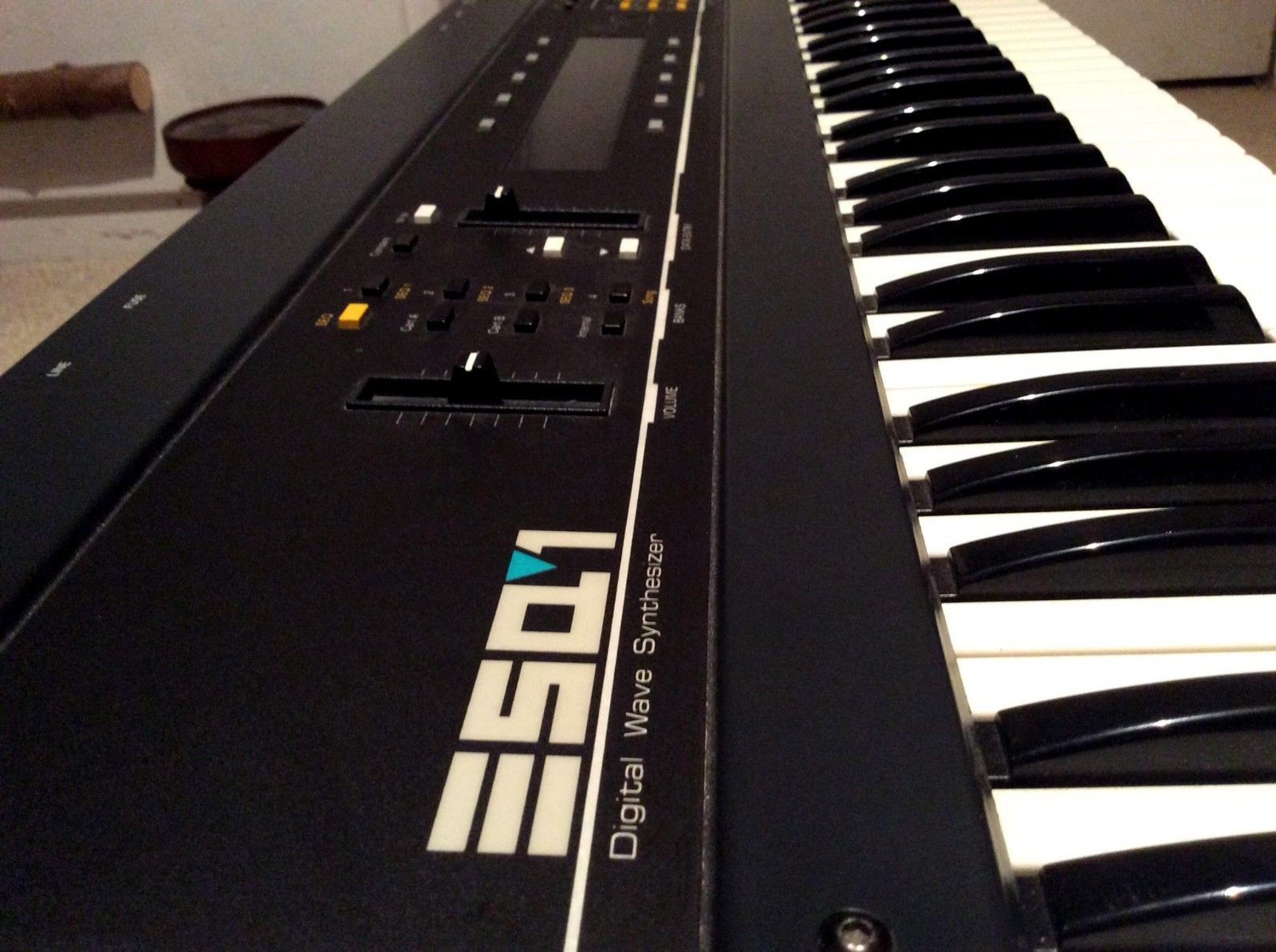 MATRIXSYNTH: Ensoniq ESQ-1 Vintage Synth 3.15 Hidden Waves +Blank PROM