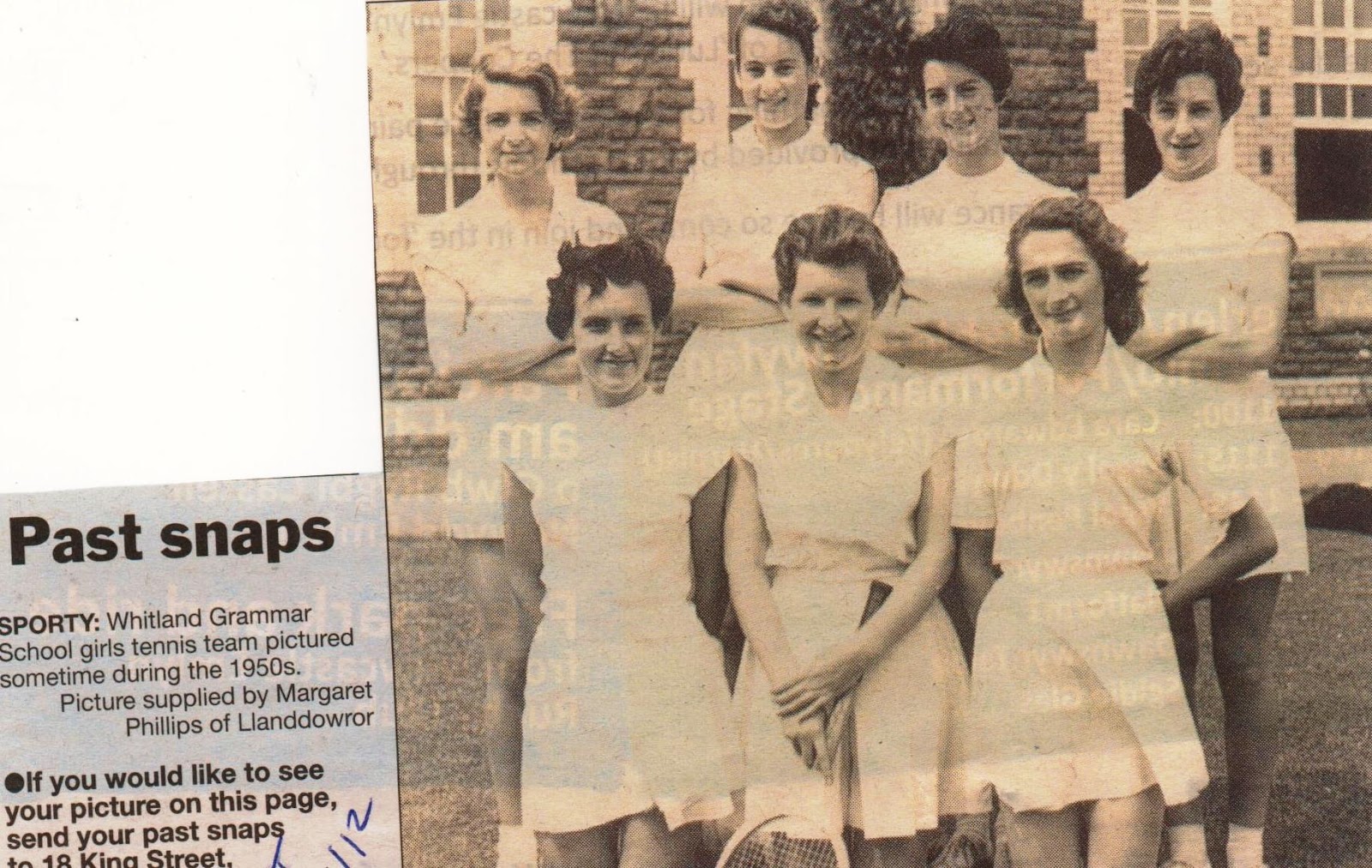 Whitland School Reunion, Carmarthenshire: Whitland School History