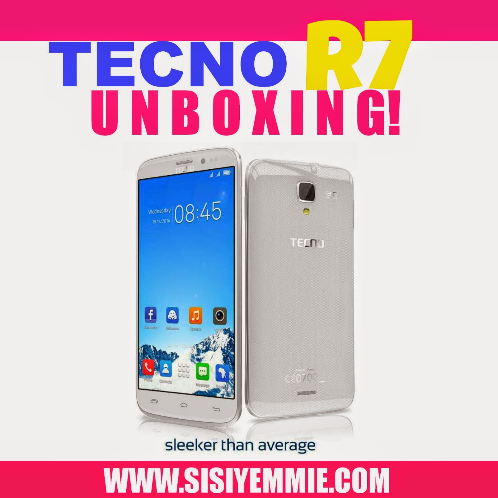 TECNO R7 UNBOXING! - SISIYEMMIE: Nigerian Food & Lifestyle Blog