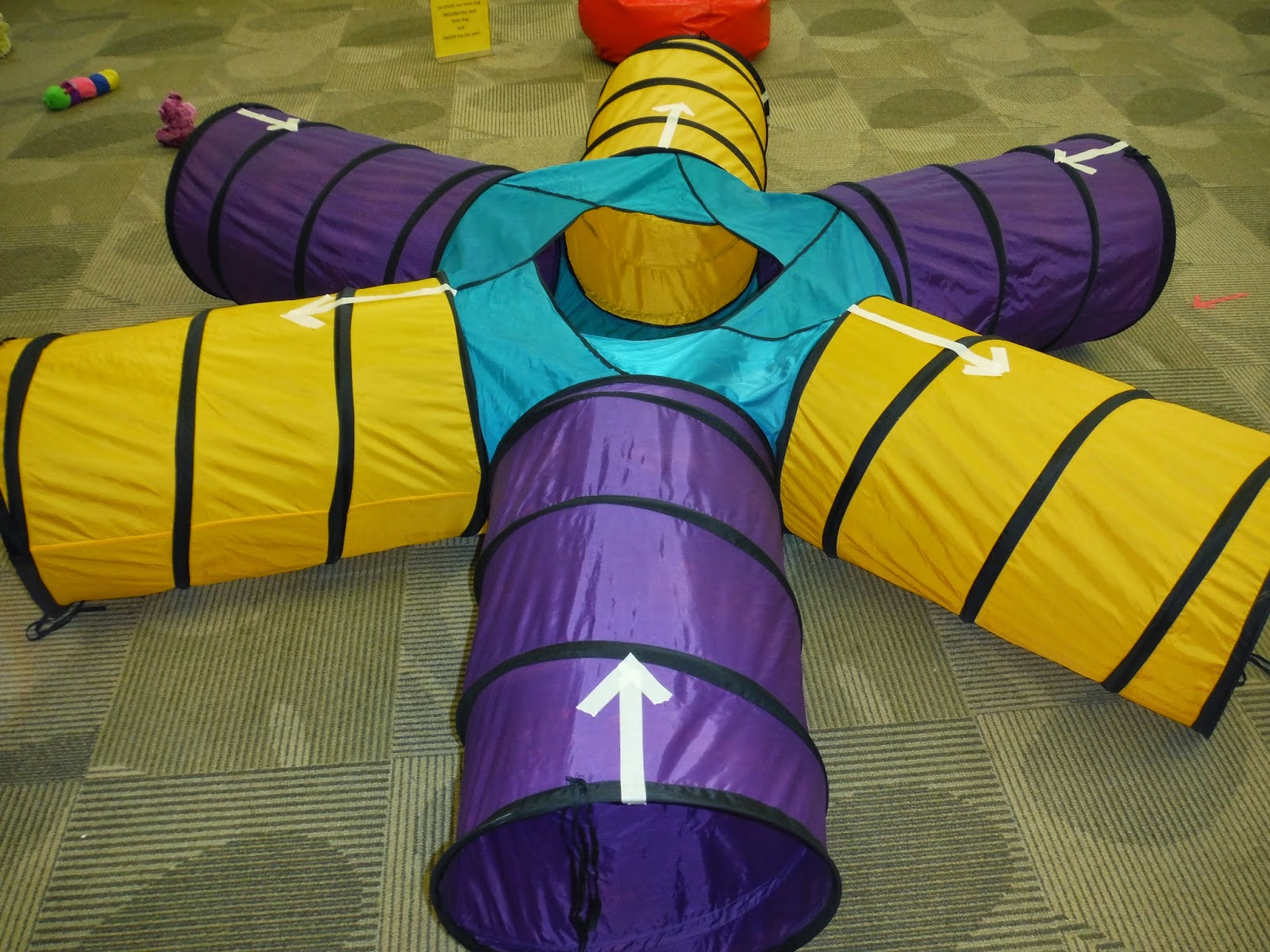 Library Lalaland: Toddler Obstacle Course