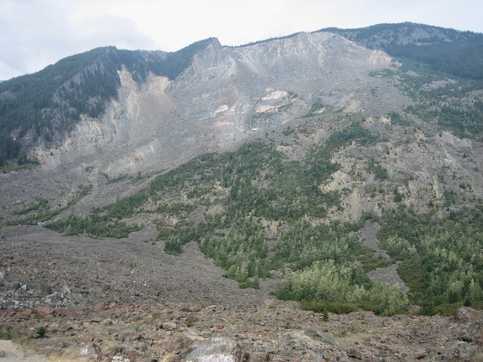 Yvonne's Genealogy Blog: Those Places Thursday: The Hope Slide, 49 ...