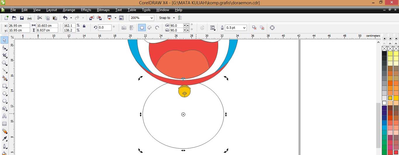 WhereTechnology Can be Fun ::.: MEMBUAT POSTER DORAEMON DENGAN ...