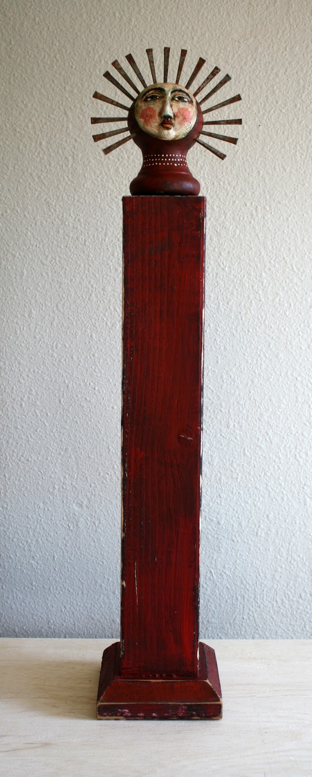 gritty arts studio: red solar saint