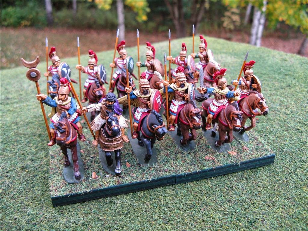 AJ's Wargaming Blog: 28mm Carthaginian Citizen Heavy Cavalry