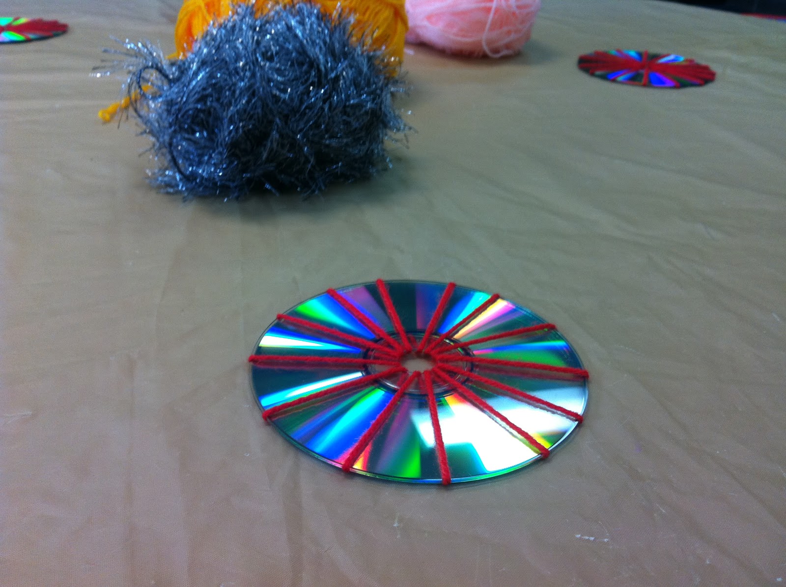 Art Class with Naomi: CD Weaving