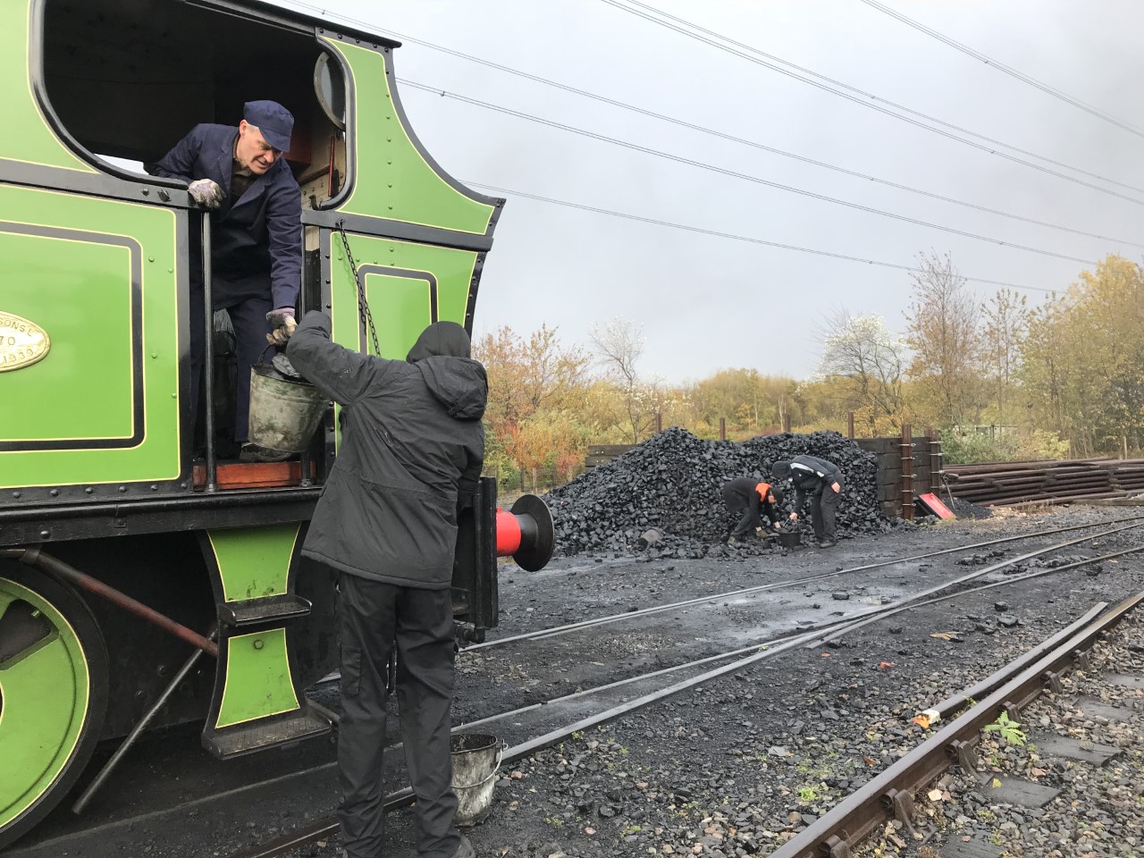 North Tyneside Steam Railway: Ashington No.5 Prep
