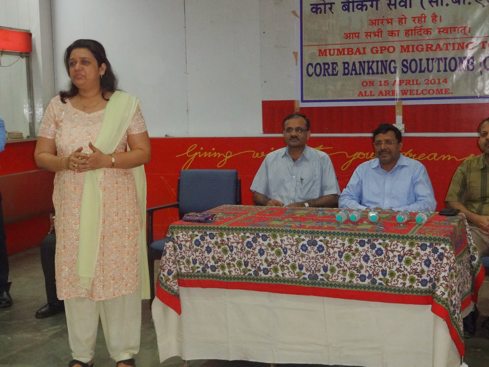 THE AIAIASP: CBS Go Live - Mumbai GPO some Glimpses