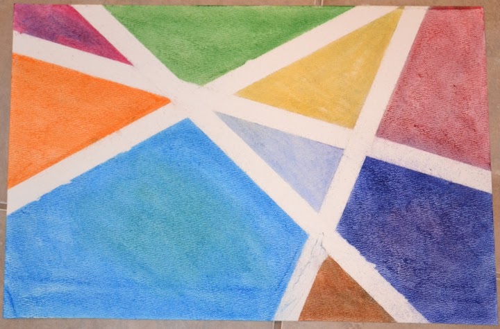 Homeschool Distractions: Impromptu Art