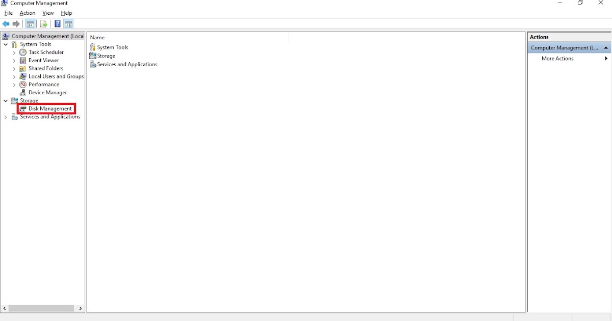 How to create disk partition in windows?