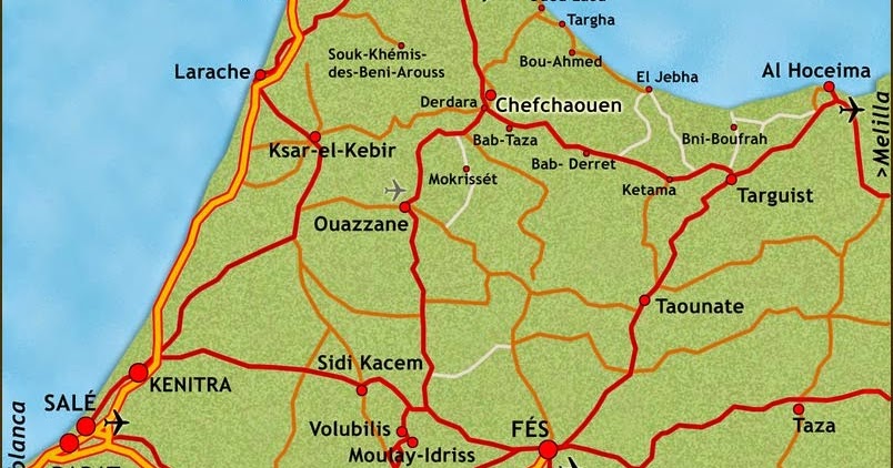 Voyages au Maroc: TETOUAN - CHEFCHAOUEN (1)