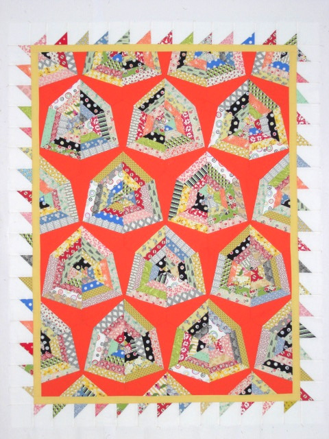 Selvage Blog: New Stash-Buster String Quilt Pattern!