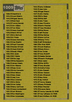 Topps Cards that Never Were: Templates 1989-2001