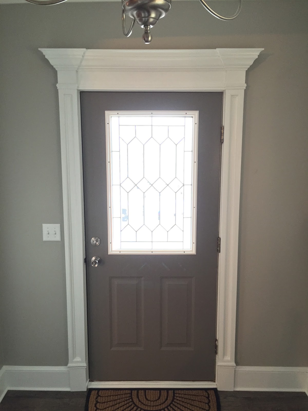 Oak Hill Trim: Foyer Transformation