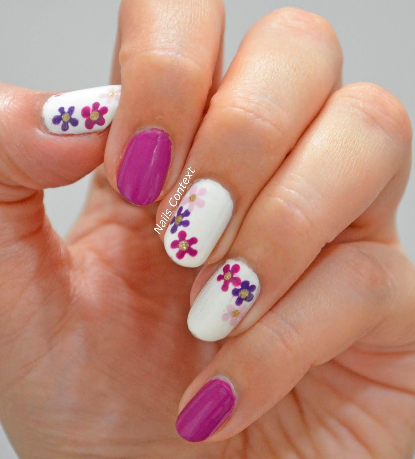 Nails Context: Fall Bloom