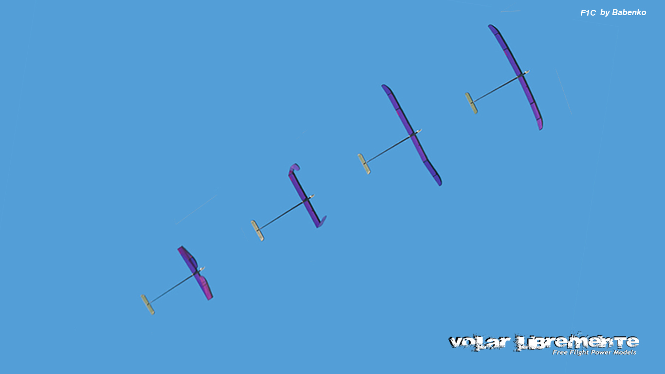 Volar Libremente - Free Flight Models Airplanes: BABENKO F1C