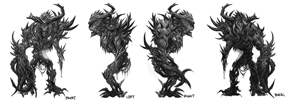 CIREISDEAD: Sorcery Concept Art-Evil Forest Guardian