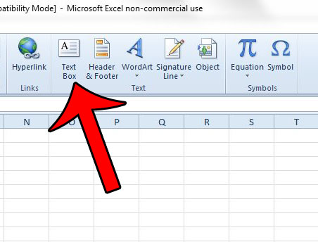 Tutorial Membuat Textbox di Microsoft Excel 2007