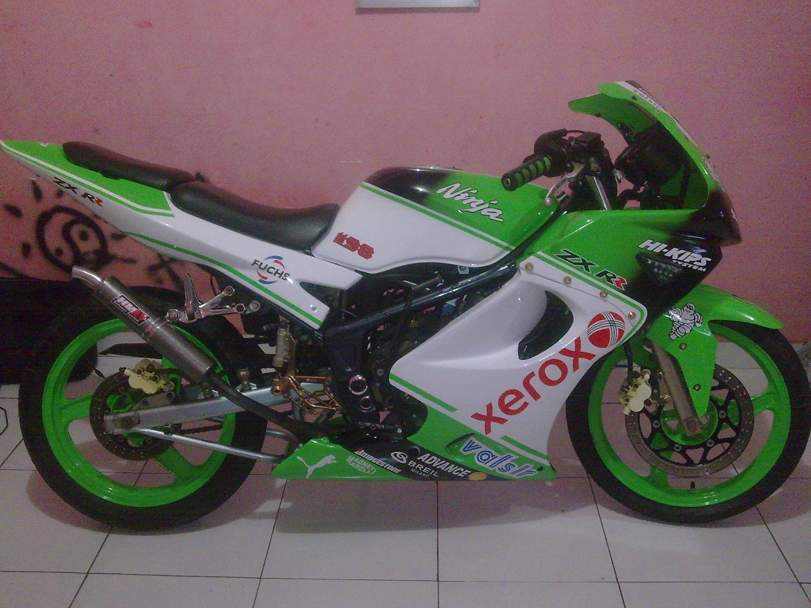 modifikasi ninja rr: modifikasi ninja 150 RR