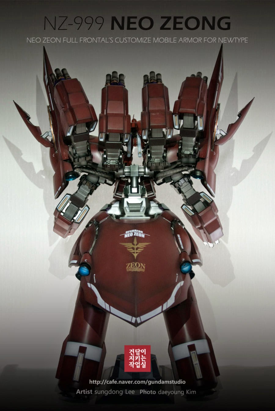 Custom Build: HGUC 1/144 NZ-999 Neo Zeong "Detailed"