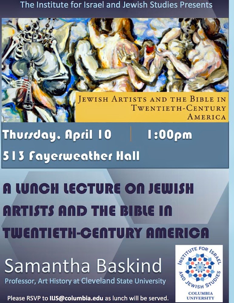 Jewish Art Salon: Jewish Artists in the Bible in 20th century America
