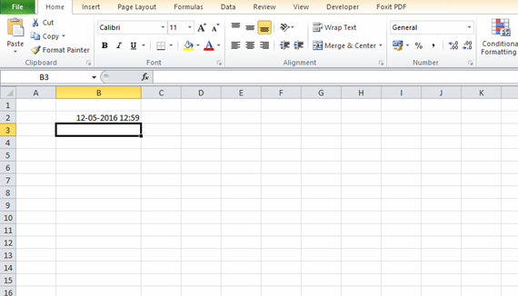How to add current Date & Time in Excel - ExcelBaba