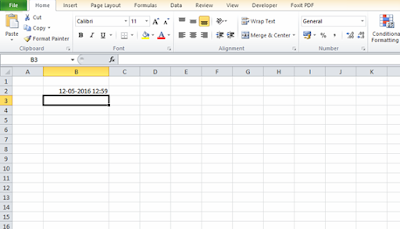 How to add current Date & Time in Excel - ExcelBaba